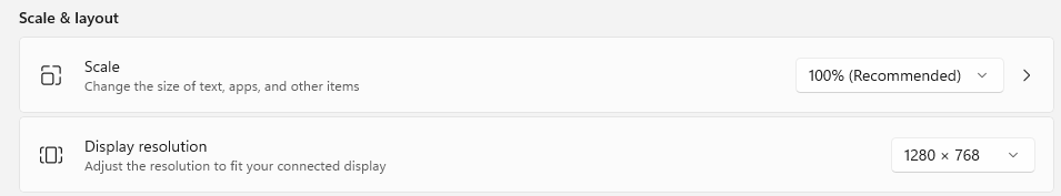 Assessment Screen Size - too small